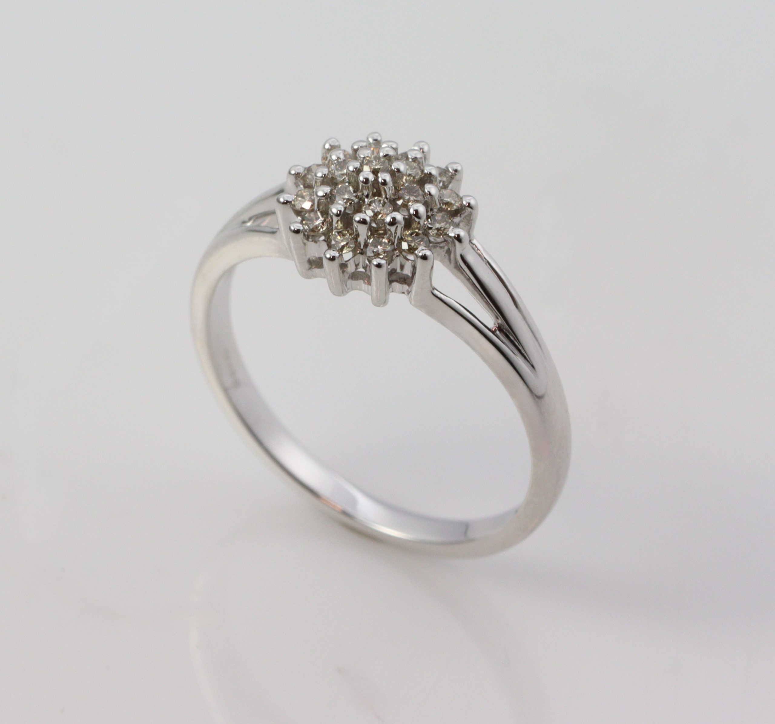 Diamond Cluster Ring – Jewelcraft Website