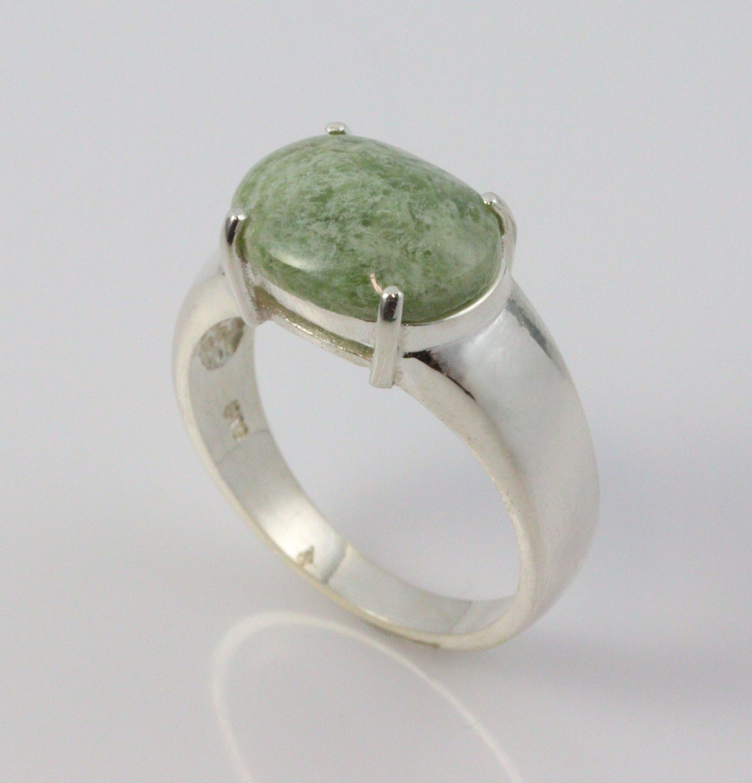 Stg/silver Greenstone Ring – Jewelcraft Website