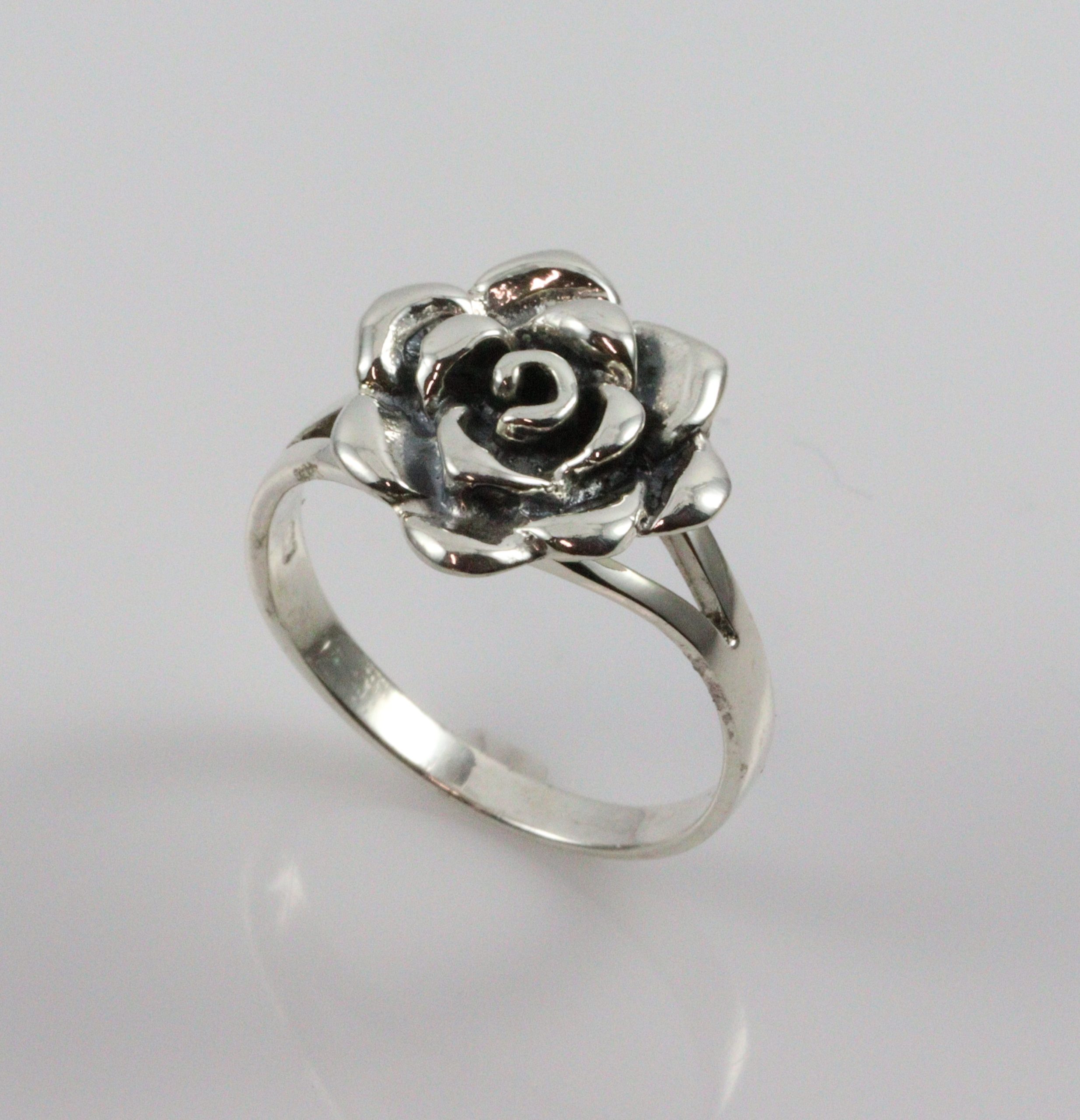 Stg/silver Rose Ring – Jewelcraft Website